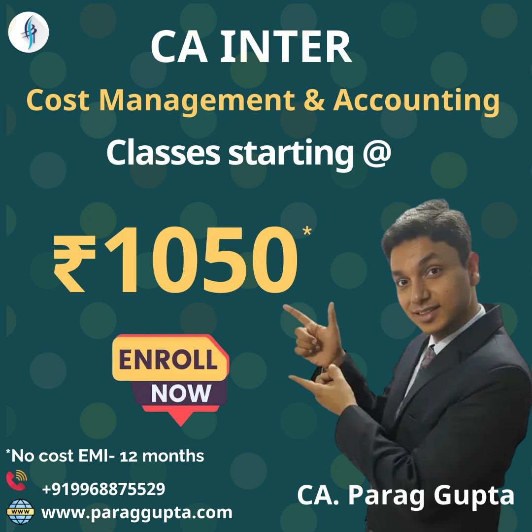 India's Best CA coaching Classes I Parag Gupta Classes