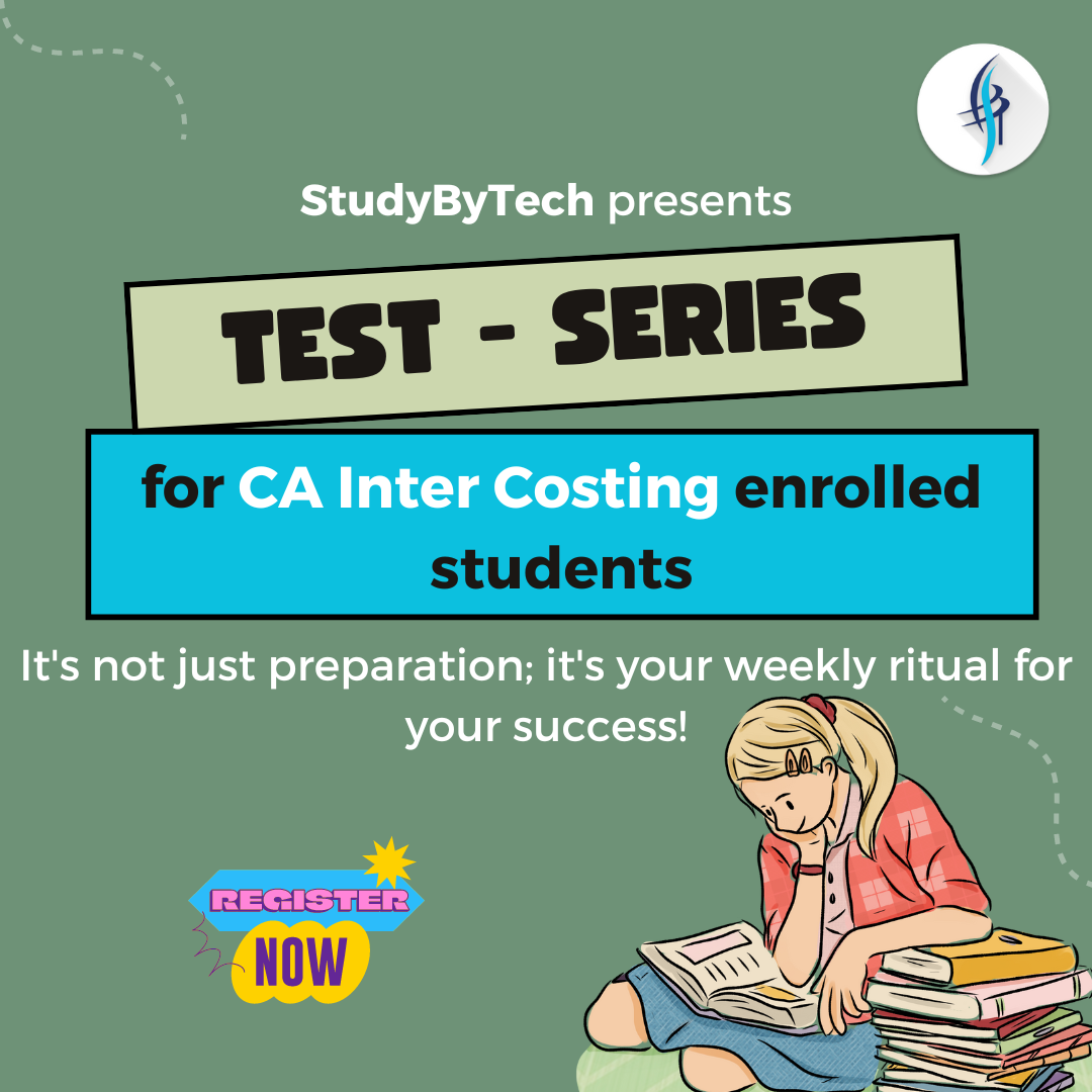 CA Inter Costing New Syllabus 2025