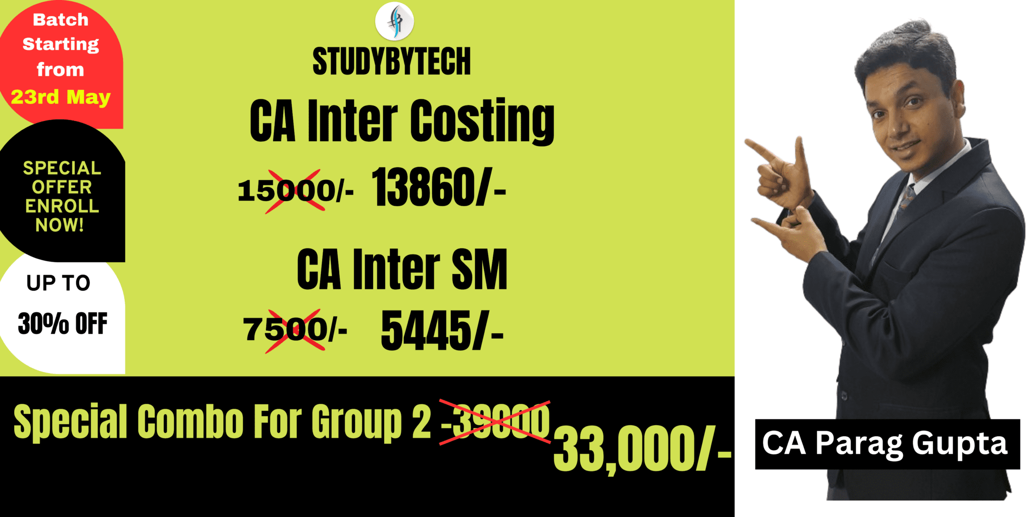 India's Best CA coaching Classes I Parag Gupta Classes